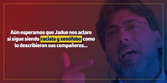 La UDI solicita a Daniel Jadue aclarar afirmaciones vertidas en su ...
